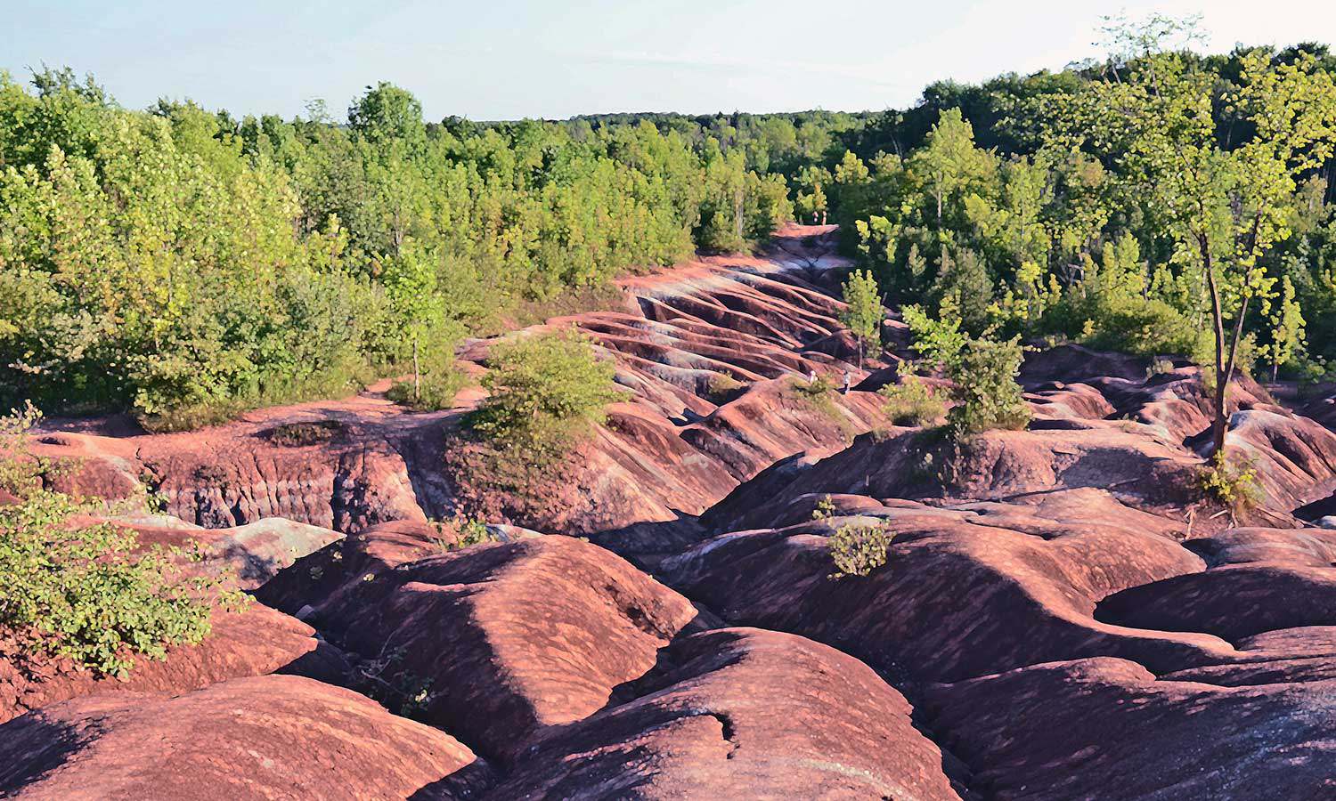 Visiting The Cheltenham Badlands